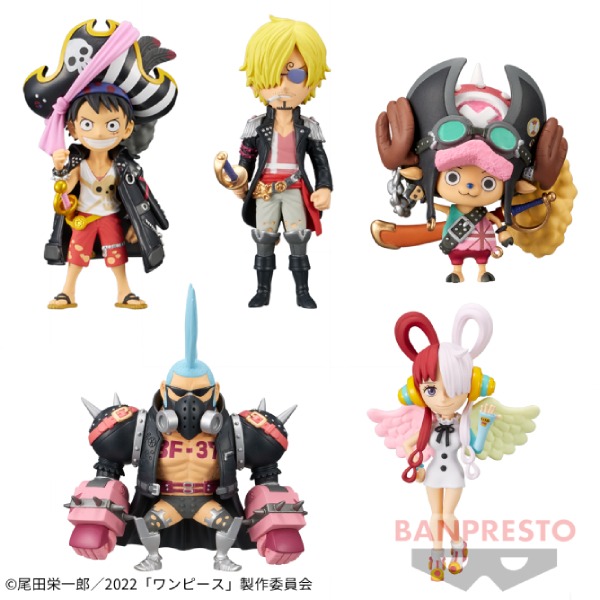 【新貨上架】 [WCF] 海賊王 新系列 Film Red 第一彈 (一套5款) [WCF] ONE PIECE FILM RED 1 ...
