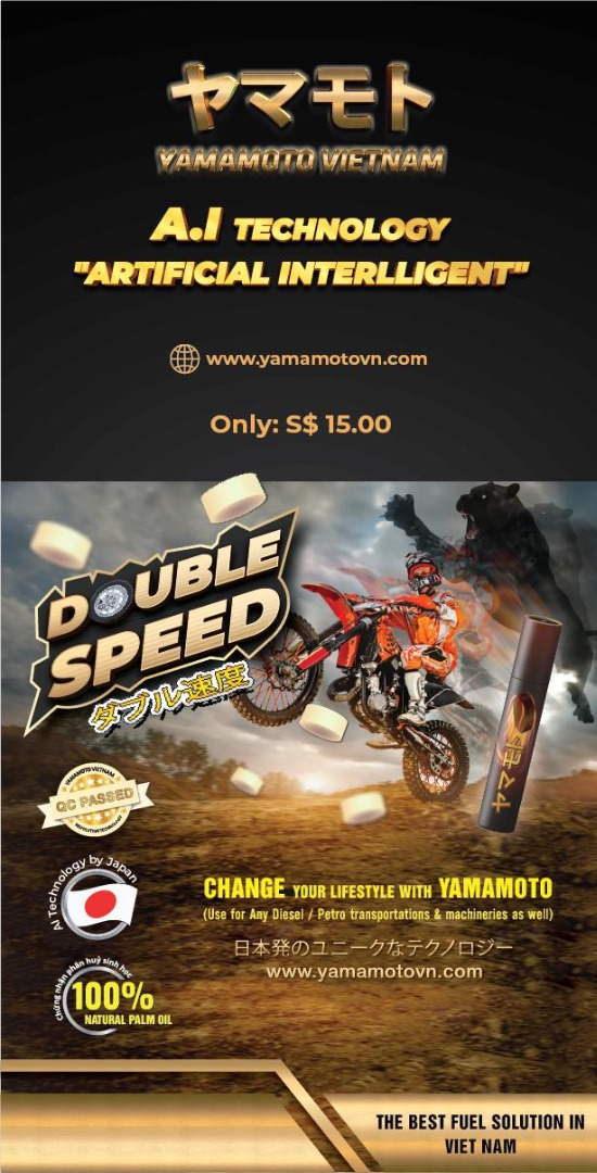 Motorcycle / Yamamoto (Tablet for Double speed & save petrol on ...