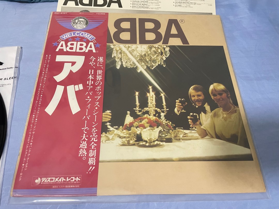 ABBA - ABBA japan discomate, Hobbies & Toys, Music & Media, Vinyls on ...