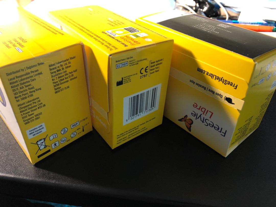 Abott freestyle libre sensor, Health & Nutrition, Medical Supplies ...