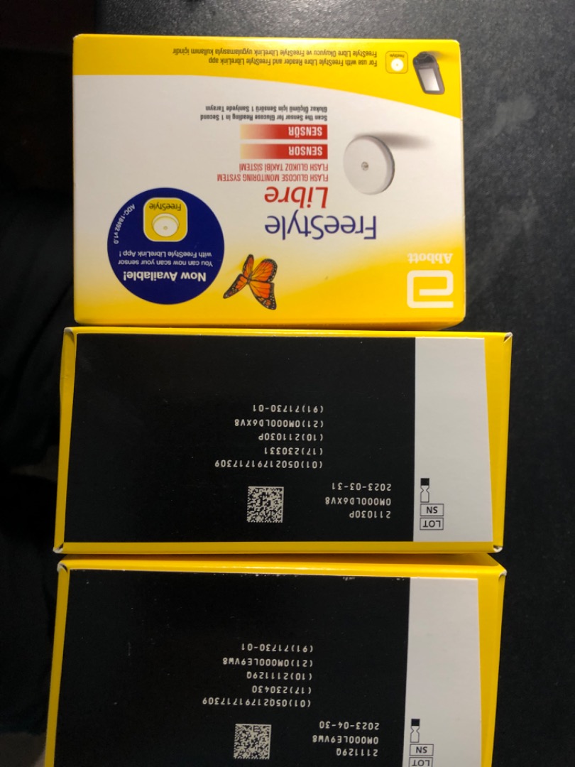 Abott freestyle libre sensor, Health & Nutrition, Medical Supplies ...