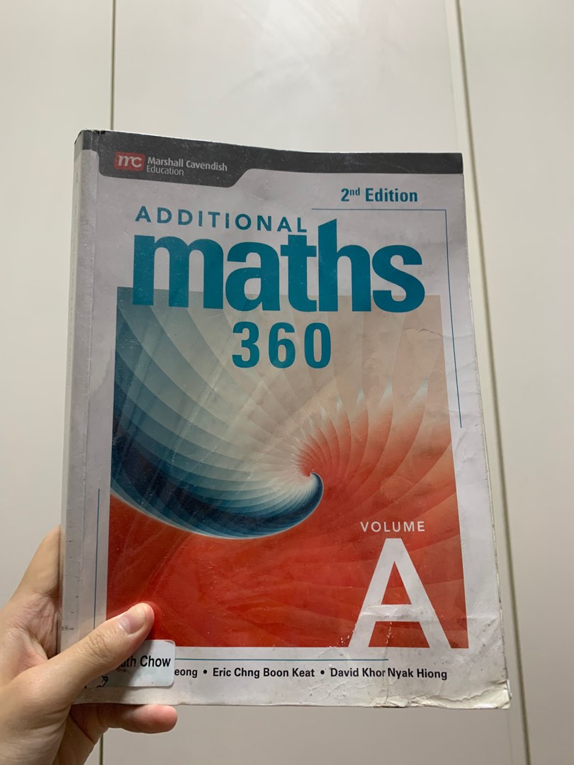 Additional Maths 360 Textbook, Hobbies & Toys, Books & Magazines ...