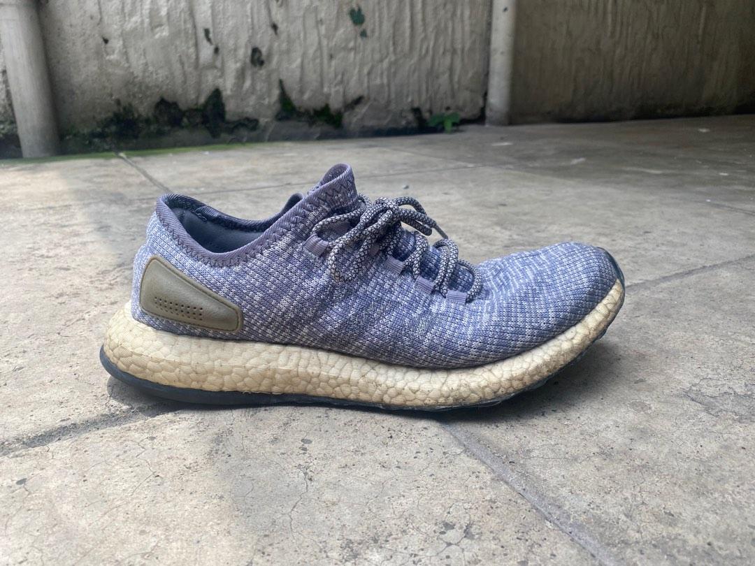 Adidas PureBoost Grey, Men's Fashion, Footwear, Sneakers on Carousell