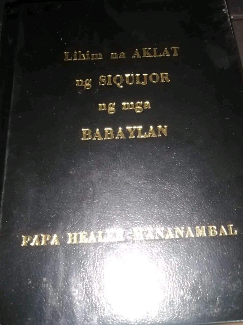 AKLAT NG SIQUIJOR NG MGA BABAYLAN, Hobbies & Toys, Books & Magazines ...
