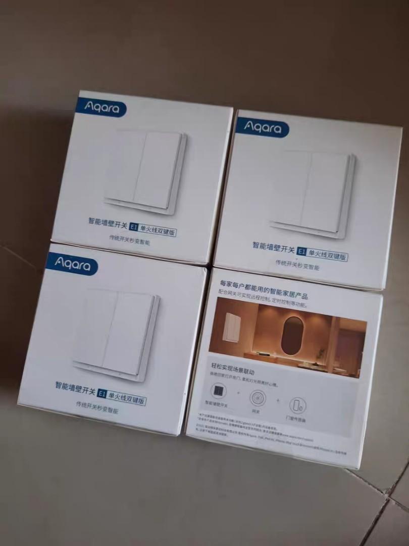 Aqara E1 Smart Switch (Non Neutral) - China Version, Furniture & Home ...