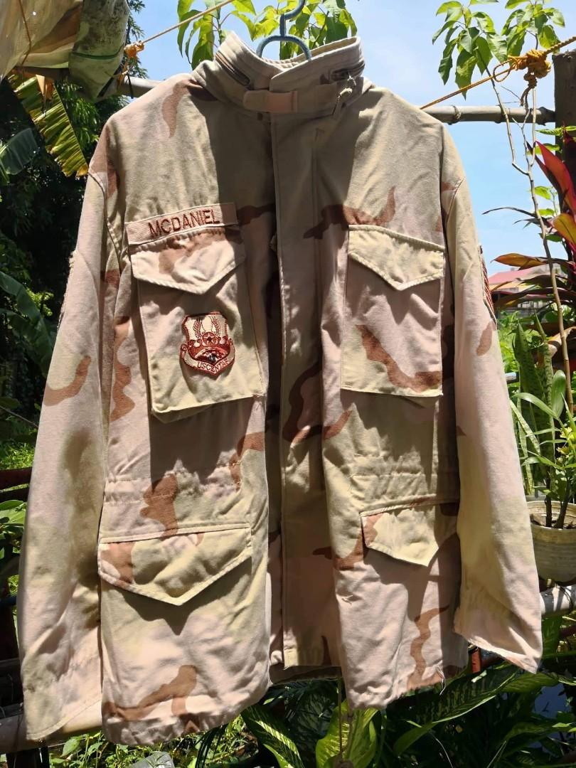 Army Jacket Vintage US M65 Military Field Top Combat Lined Coat Urban Green Navy, Women's ...