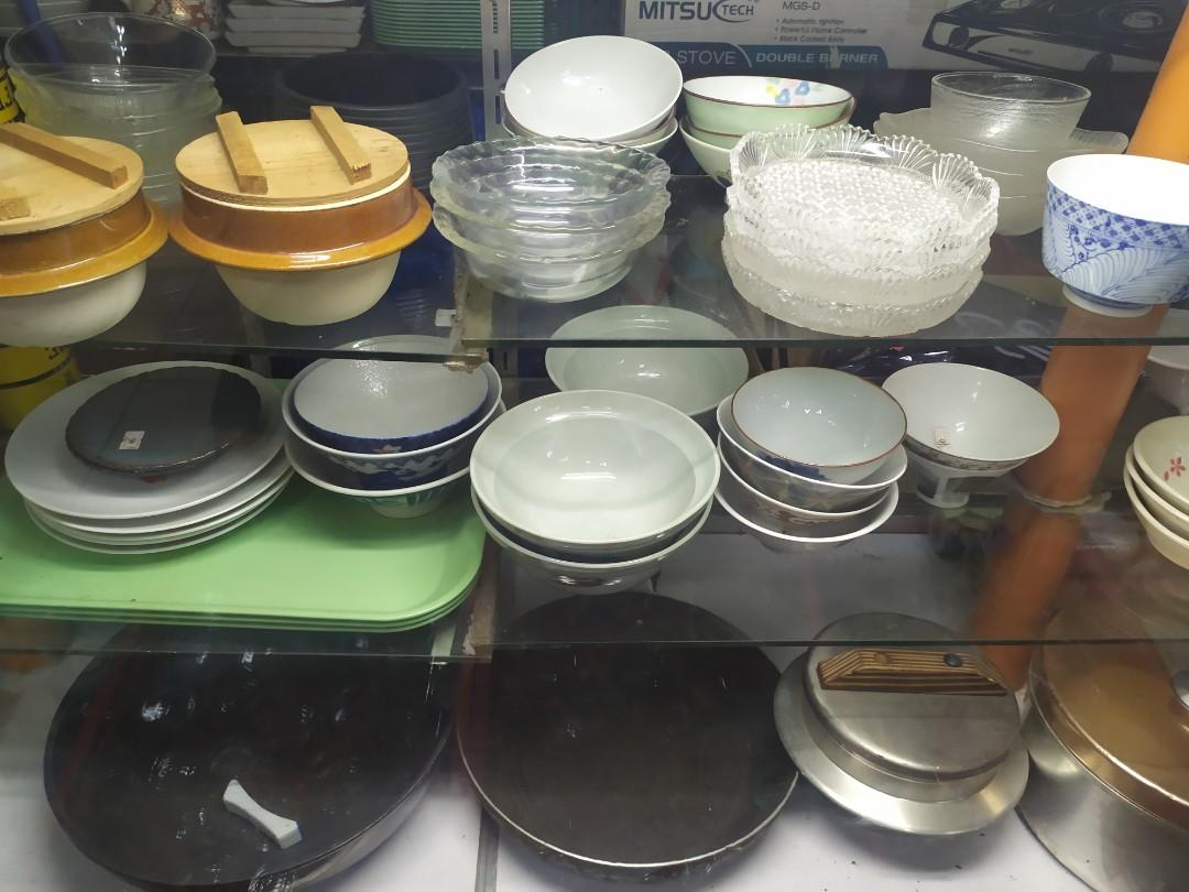 Assorted Japan surplus plates bowl mugs, Furniture & Home Living ...