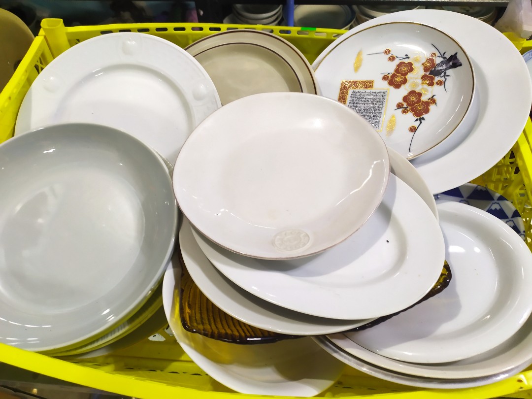 Assorted Japan surplus plates bowl mugs, Furniture & Home Living ...