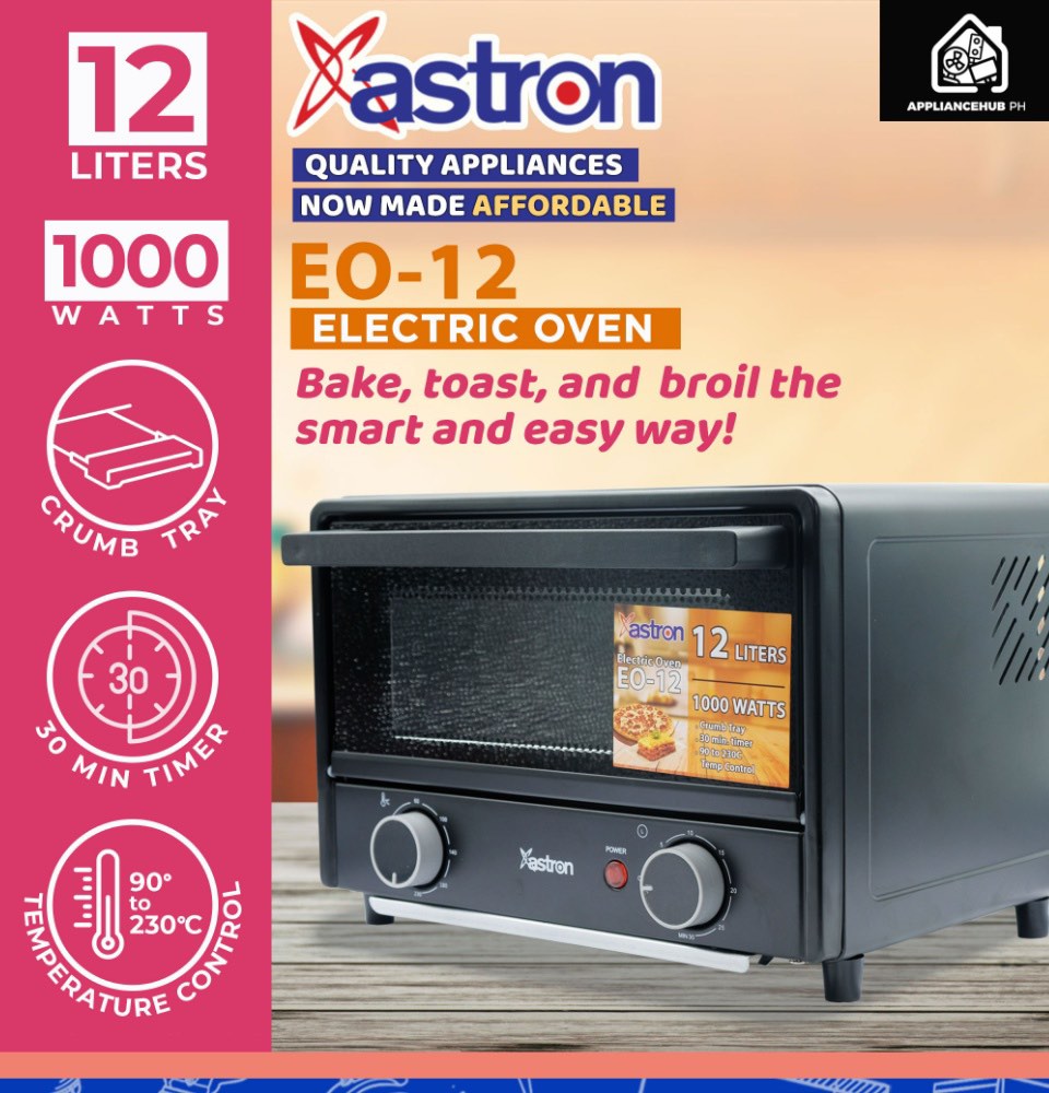 Astron Electric Oven, Furniture & Home Living, Kitchenware & Tableware ...