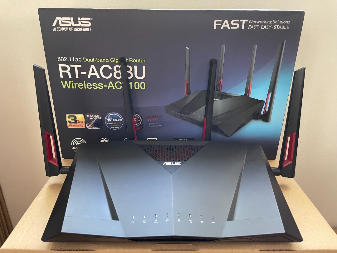 ASUS AC3100 Dual-Band Wi-Fi Router, Computers & Tech, Parts ...