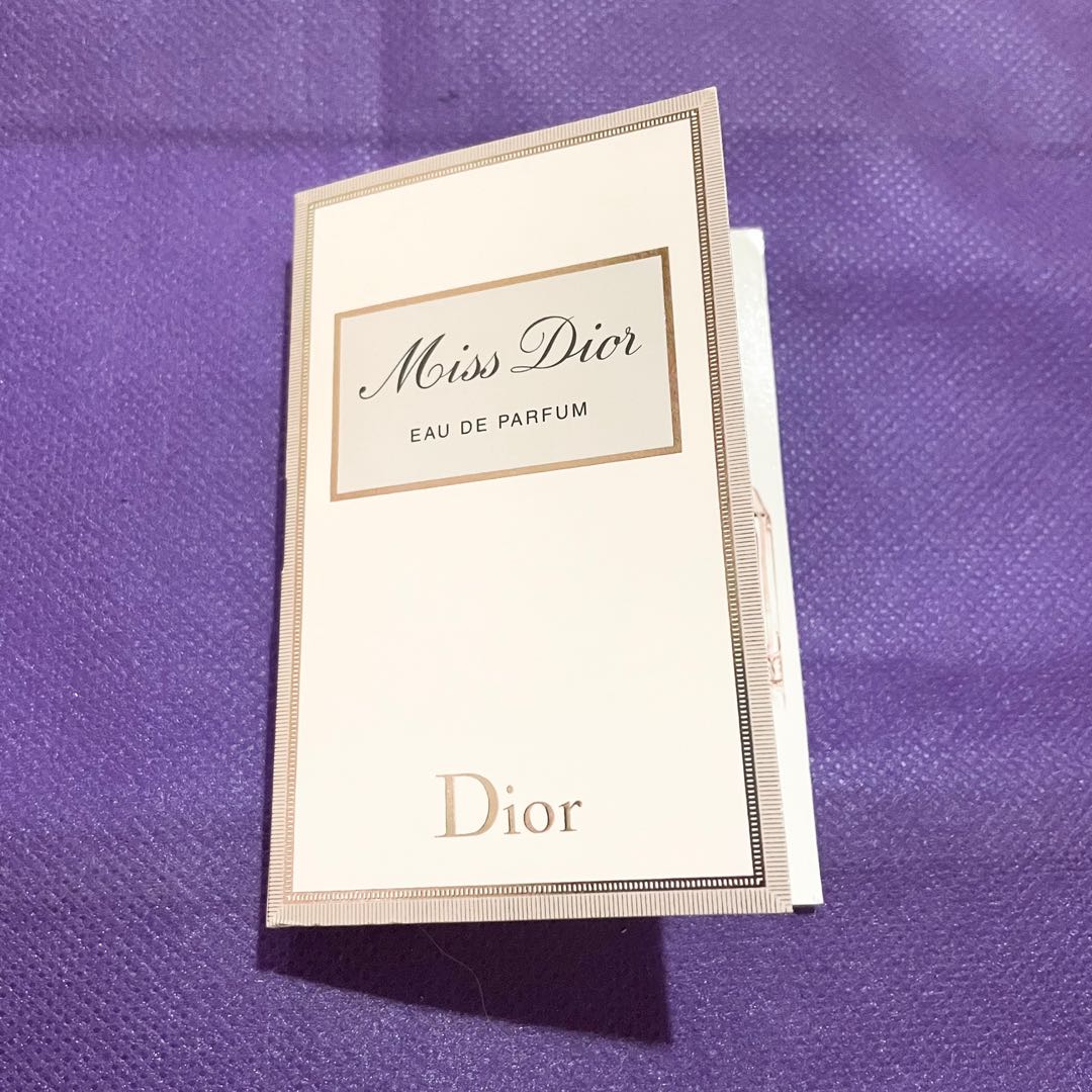 AUTHENTIC Christian Dior miss Dior eau de parfum edp perfume vial ...