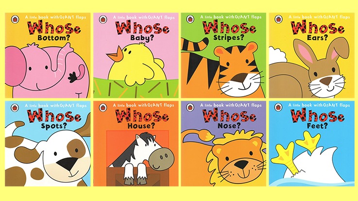 Authentic Ladybird Whose Stripes / Whose Spot / Whose Nose /Whose House / Whose Feet / Whose Ear ...