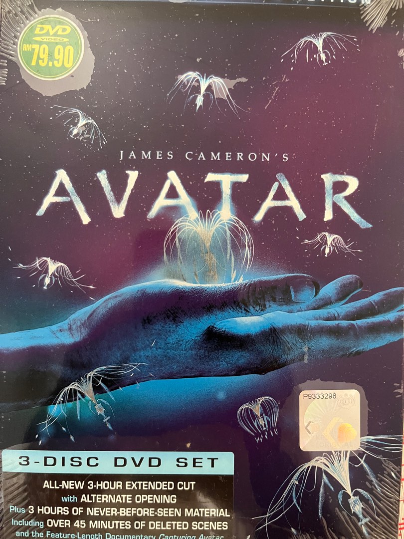 AVATAR 3 DISC STEEL BOX DVD SET, Hobbies & Toys, Music & Media, CDs ...
