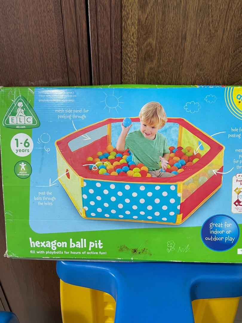 Ball pit+600 balls+ Tunnel, Babies & Kids, Infant Playtime on Carousell