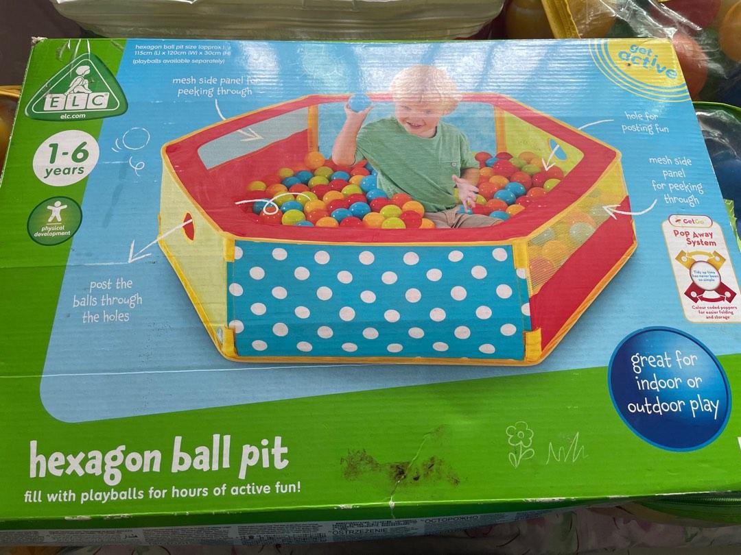 Ball pit+600 balls+ Tunnel, Babies & Kids, Infant Playtime on Carousell