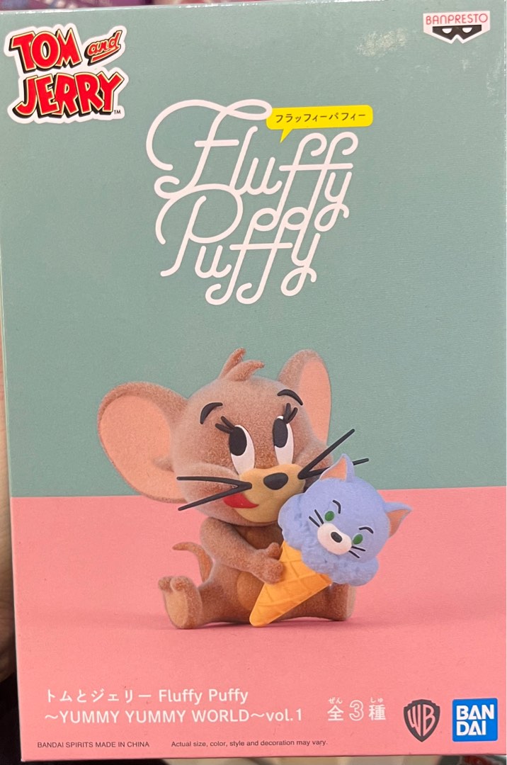 Banpresto Tom and Jerry Fluffy Puffy ~Yummy Yummy World~vol.1 Jerry ...