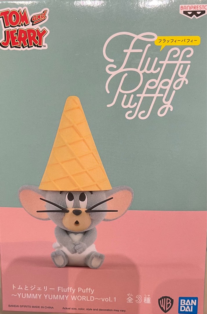 Banpresto Tom and Jerry Fluffy Puffy ~Yummy Yummy World~vol.1 Tuffy ...
