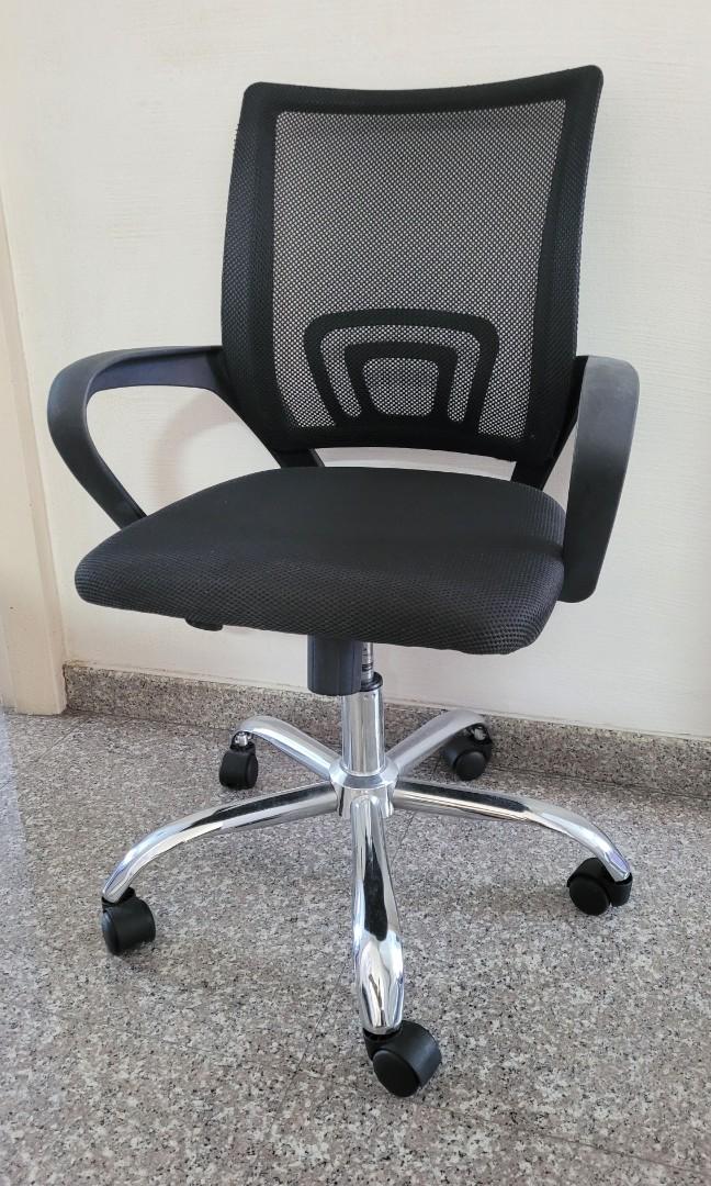 Basic Office Chair, Furniture & Home Living, Furniture, Chairs on Carousell