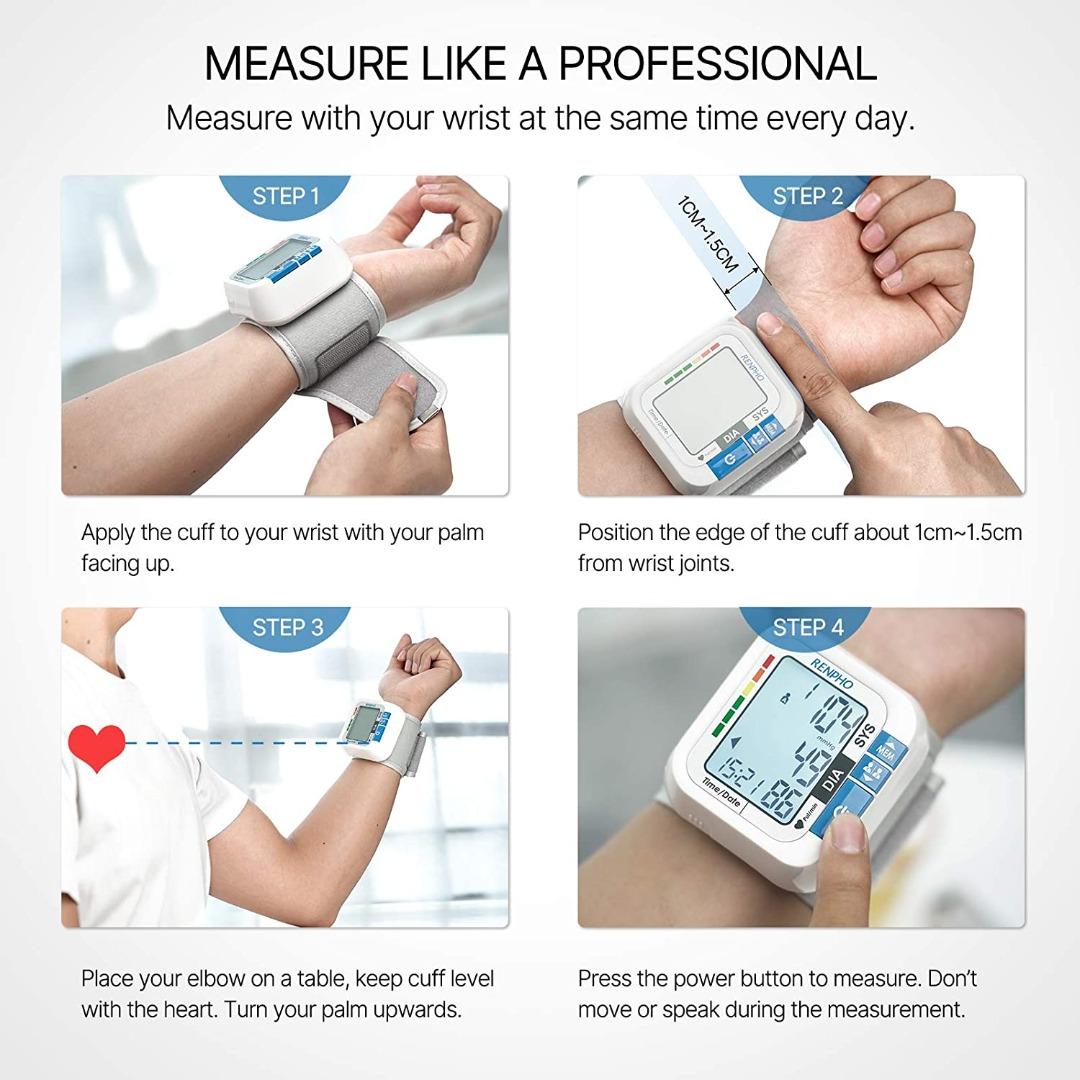 Blood Pressure Machines for Home Use, RENPHO Blood Pressure Monitor ...