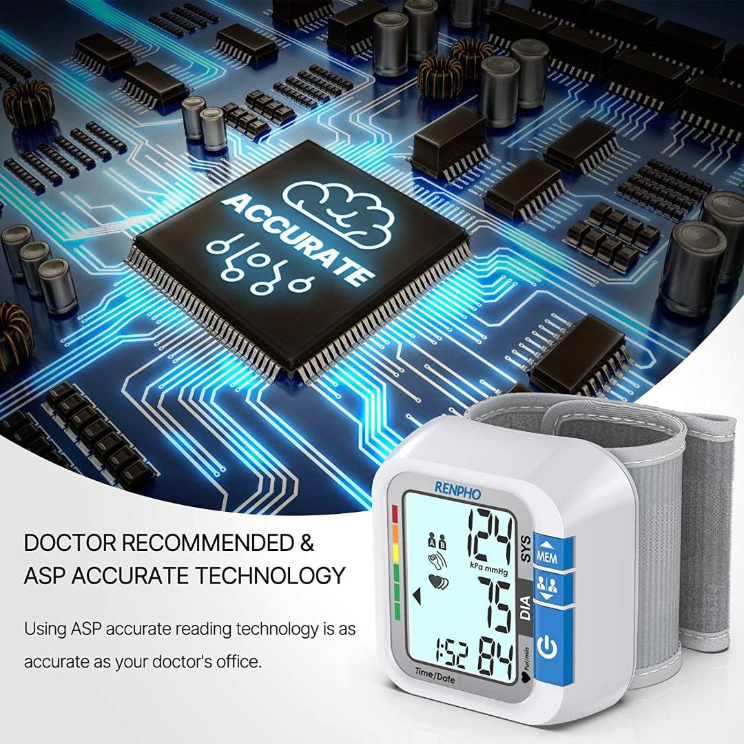 Blood Pressure Machines for Home Use, RENPHO Blood Pressure Monitor ...