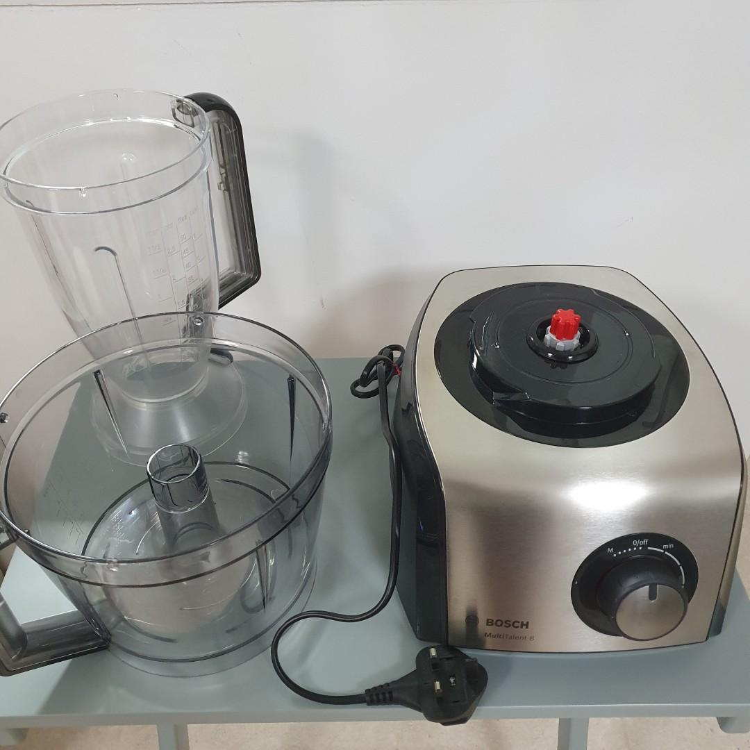 Bosch Multitalent 8 - Food Processor, blender and Mixer, TV & Home ...