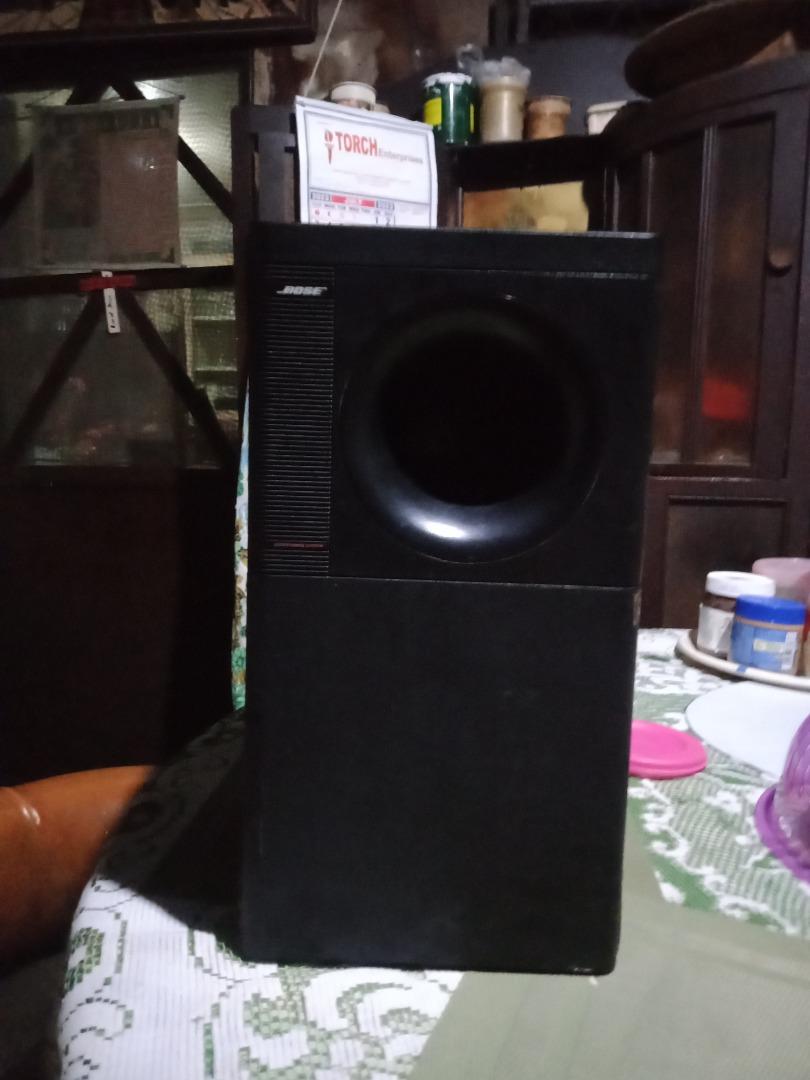 Bose acoustimass 7,,,bose model 100, Audio, Soundbars, Speakers & Amplifiers on Carousell