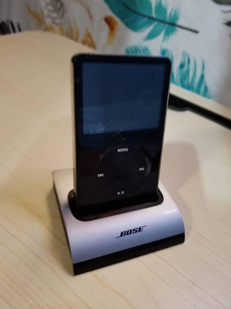 Bose dock audio kit + 60gb ipod classic (fat), Audio, Portable Audio ...