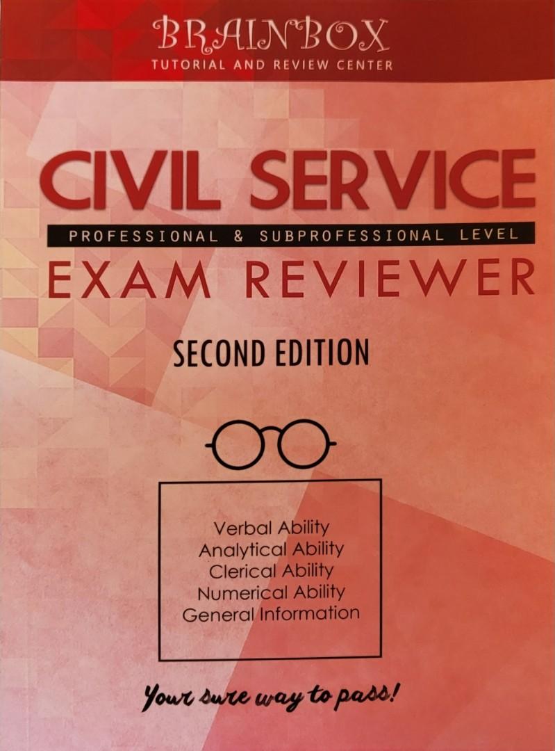 Brainbox Civil Service Exam ( CSE ) Reviewer, Hobbies & Toys, Books ...