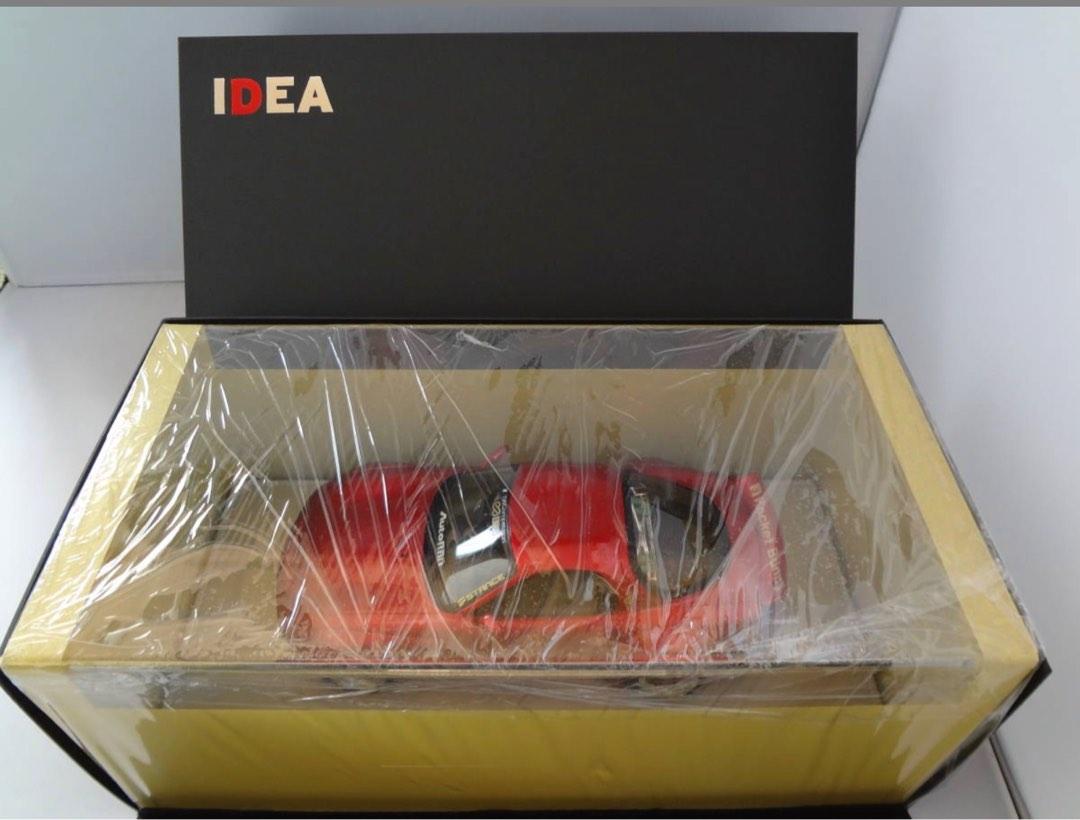 (Brand New) 1/18 Rocket Bunny RX-7 FD3S Candy Red 6666 Wheels Ltd. Ed ...