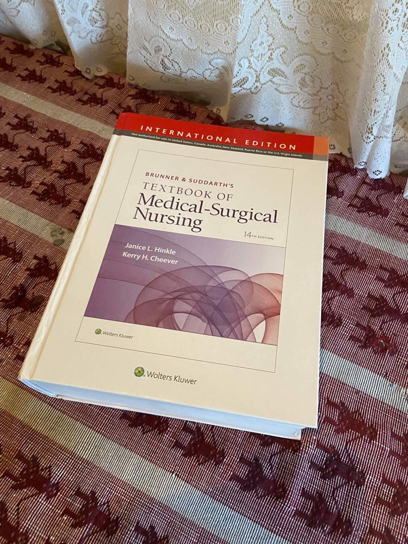 Brunner & Suddarth’s Textbook of Medical-Surgical Nursing 14th edition, Hobbies & Toys, Books ...
