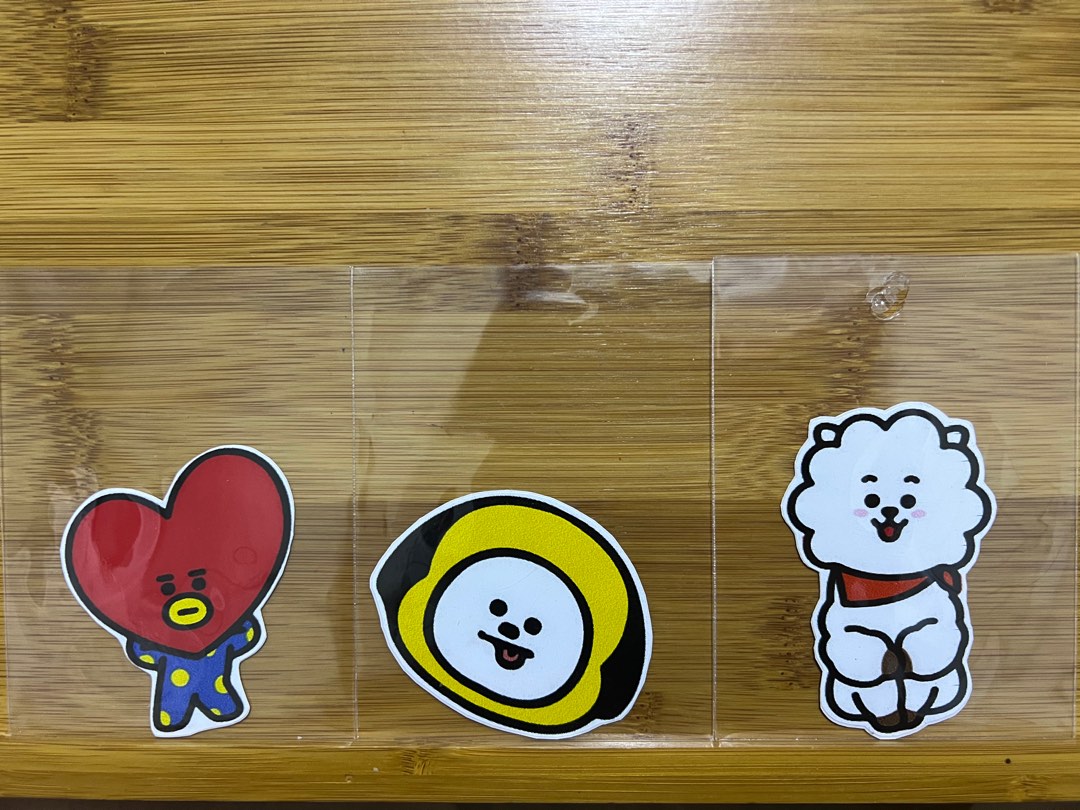 BT21 stickers, Hobbies & Toys, Memorabilia & Collectibles, K-Wave on ...