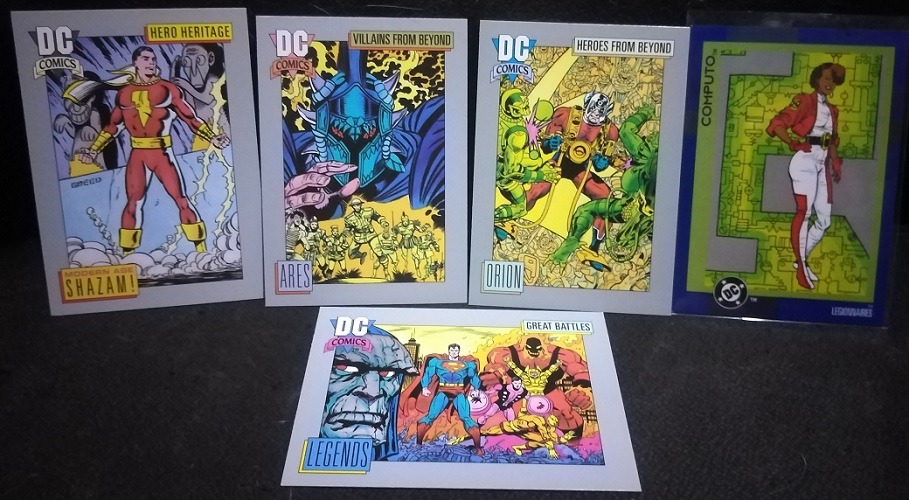 (Bundle Sale) Vintage DC Comics Collectible Cards, Hobbies & Toys, Toys ...