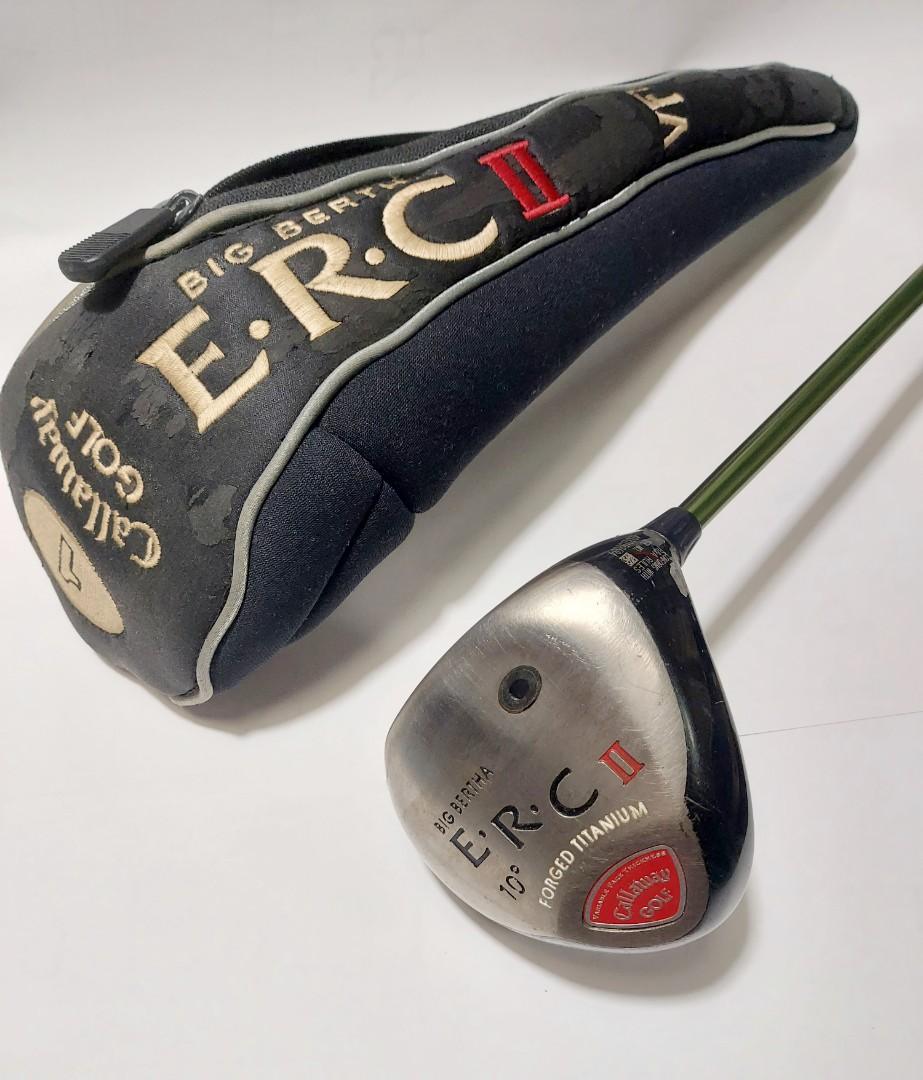 Callaway Big Bertha ERC ii 10 deg Forged Titanium Driver, Sports ...