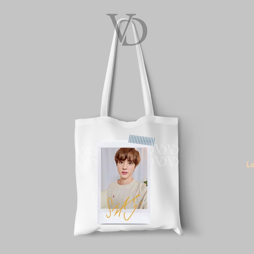 Canvas Tote Bag bts jungkook jimin taehyung rm suga jhope jin army ...