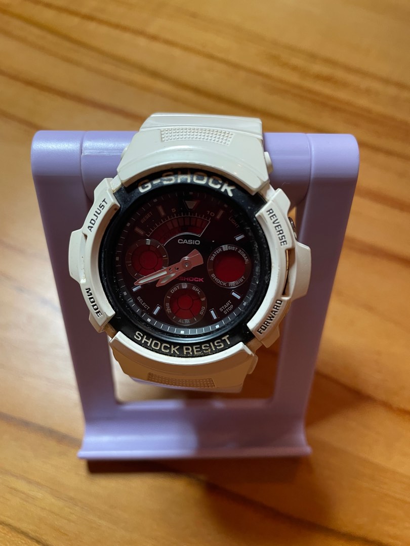 Casio G Shock White, Men's Fashion, Watches & Accessories, Watches on ...