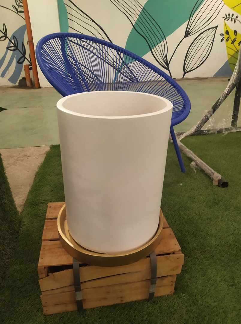 CECILIA Glass Fiber Reinforced Concrete (GFRC) Planters Plant box Pots ...