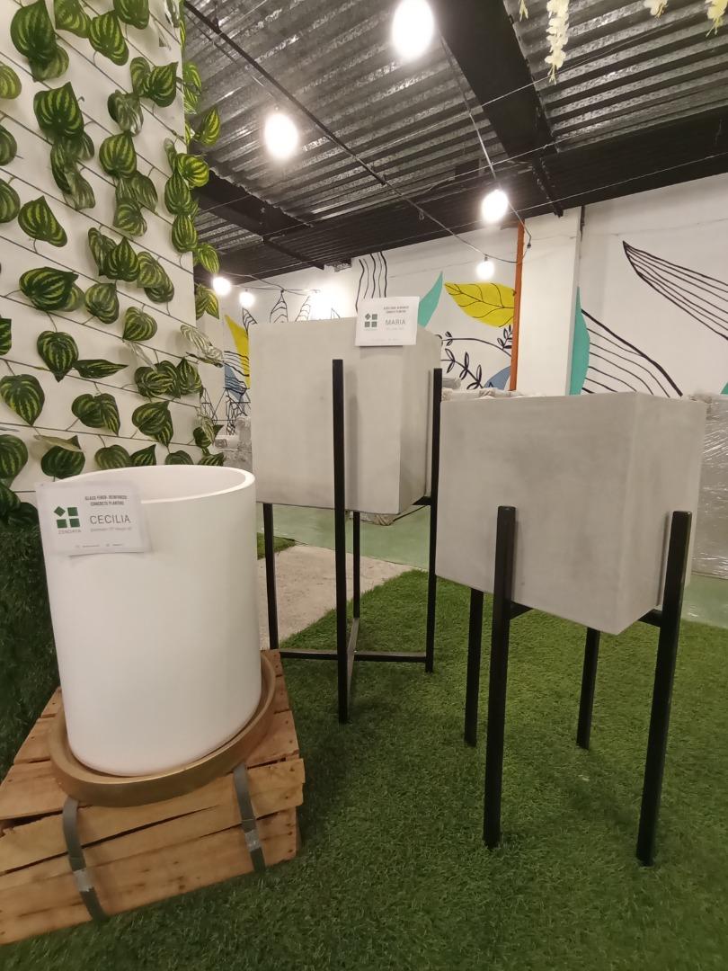 CECILIA Glass Fiber Reinforced Concrete (GFRC) Planters Plant box Pots ...