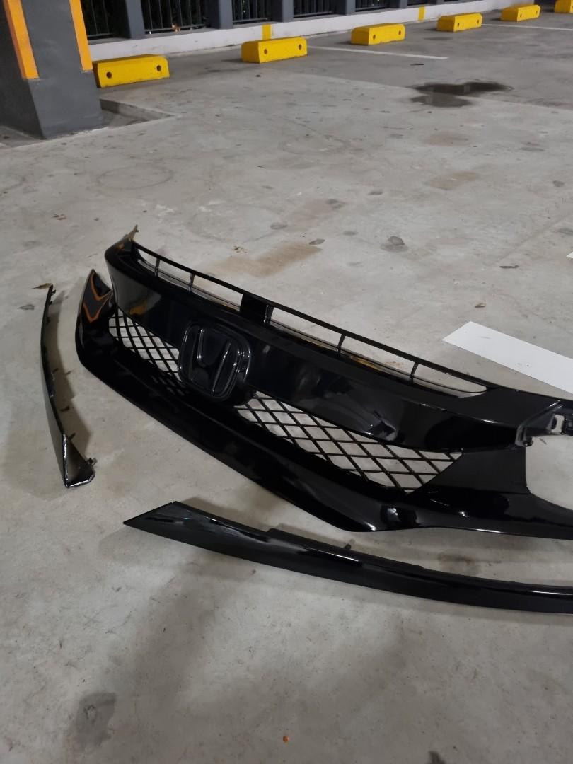Honda Civic FC FC1 FC5 X Type R Front Grill, Car Accessories ...
