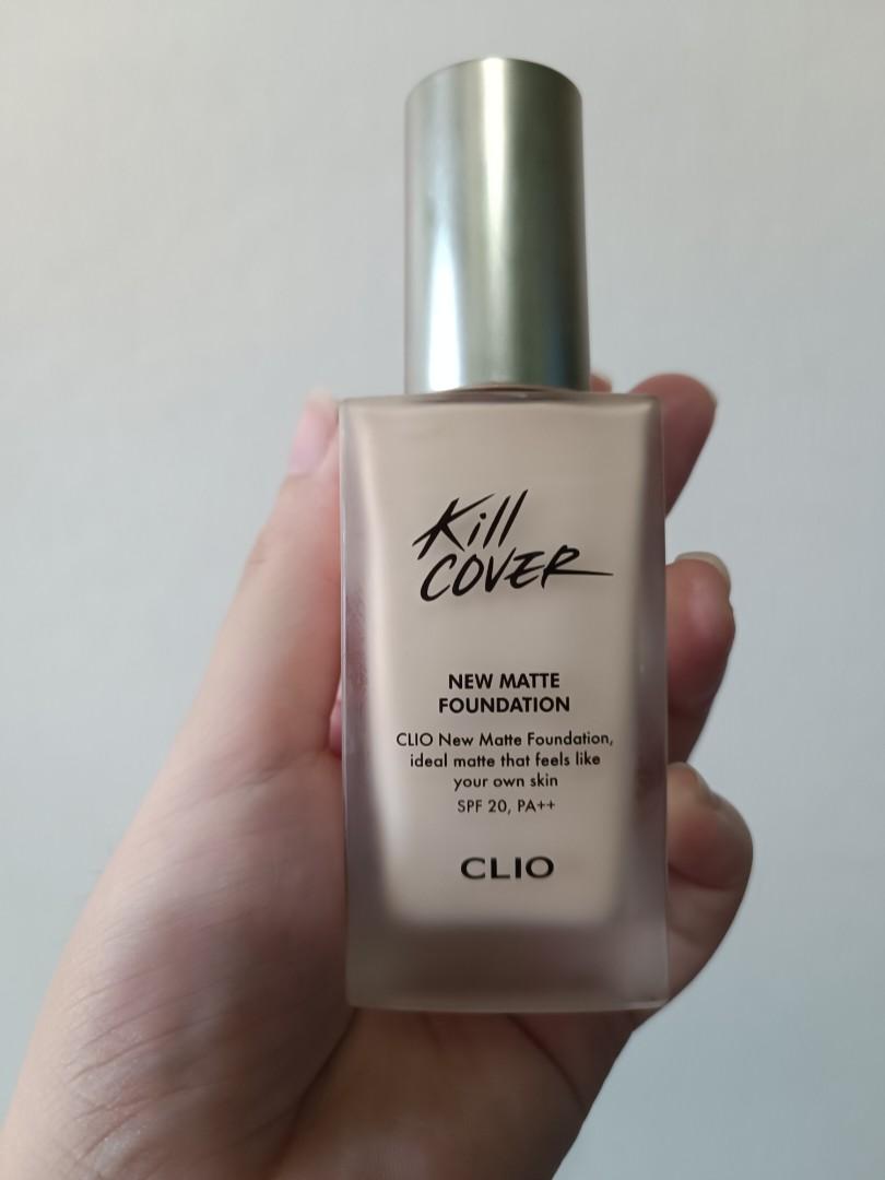 Clio Kill Cover New Matte Foundation (shade 2.5), Beauty & Personal ...