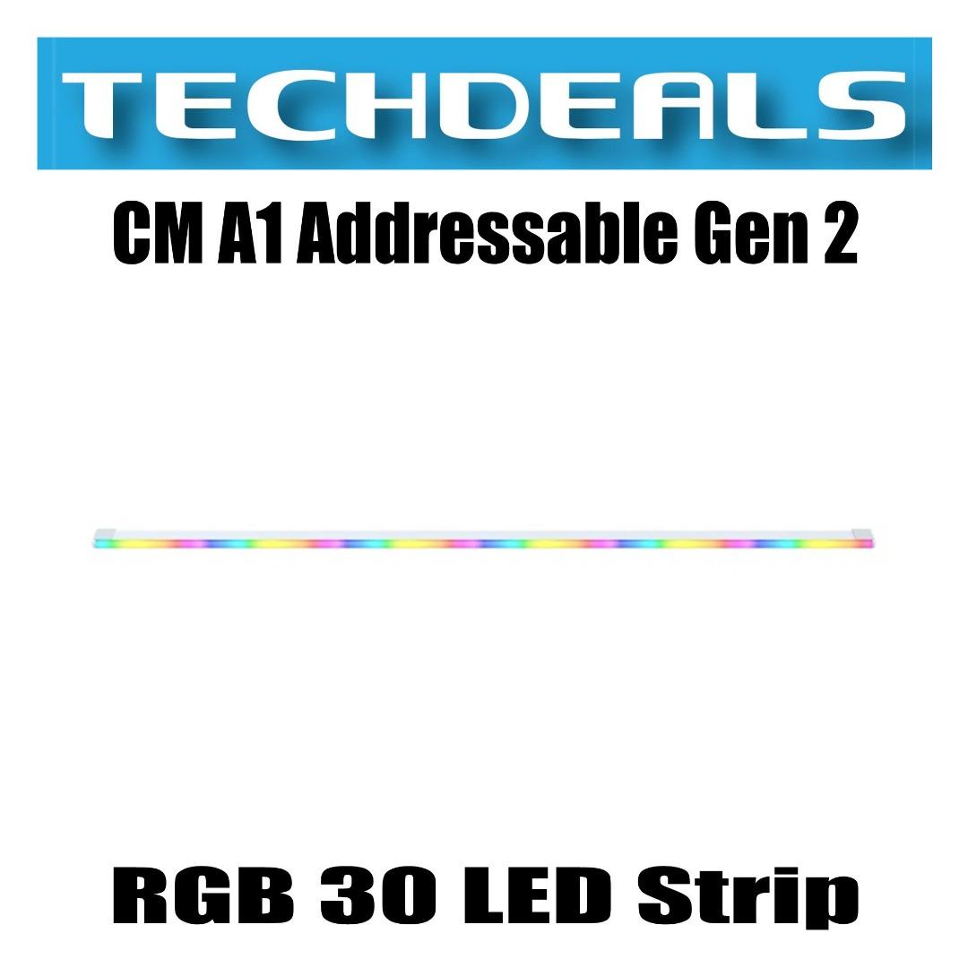 CM A1 Addressable Gen 2 RGB 30 LED Strip, Computers & Tech, Parts ...
