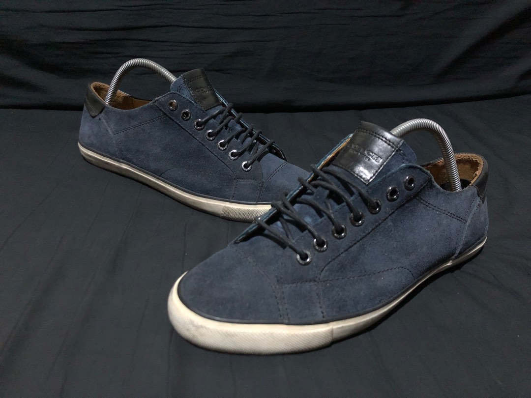 Coach Perkins suede shoes, Men's Fashion, Footwear, Sneakers on Carousell