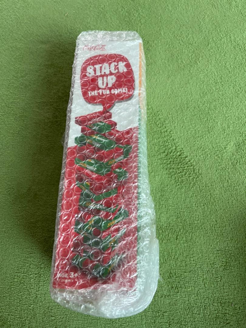 Coca-Cola x Subway Jenga, Hobbies & Toys, Toys & Games on Carousell