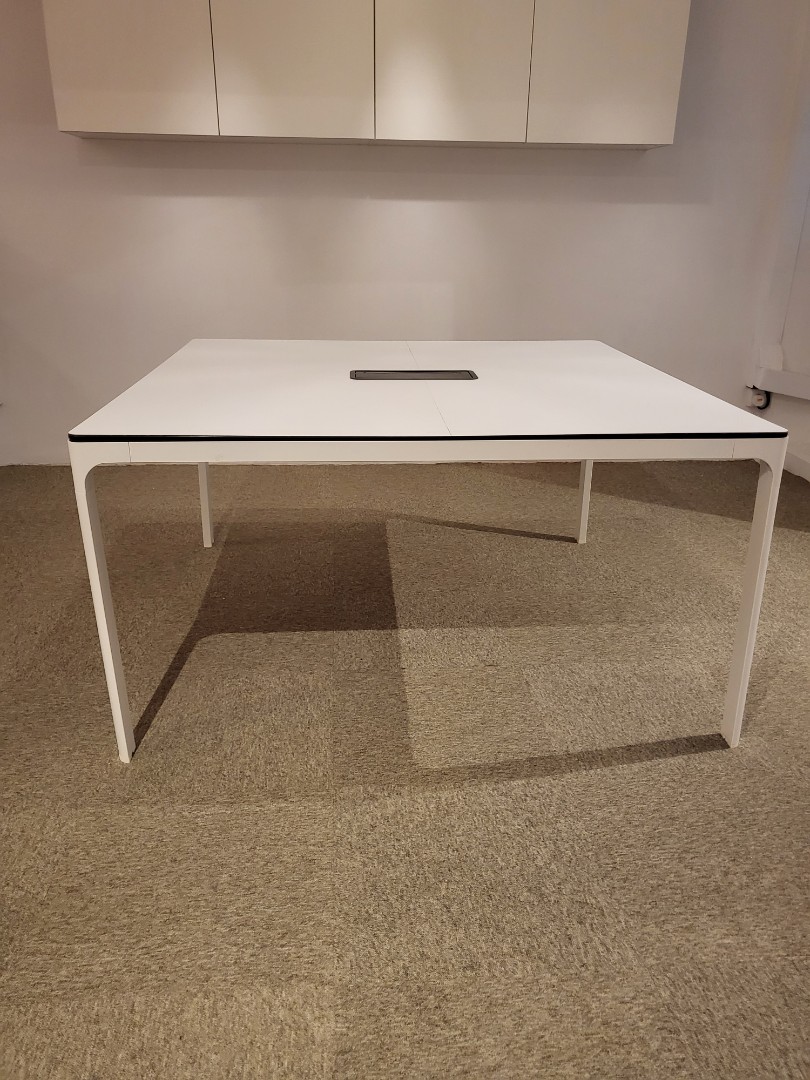 Ikea Bekant Conference table for home or office, Furniture & Home ...