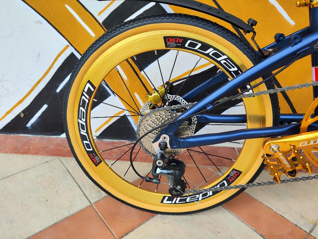 Cruzer Signature, Matte Blue with Gold, High Spec, Sports Equipment ...