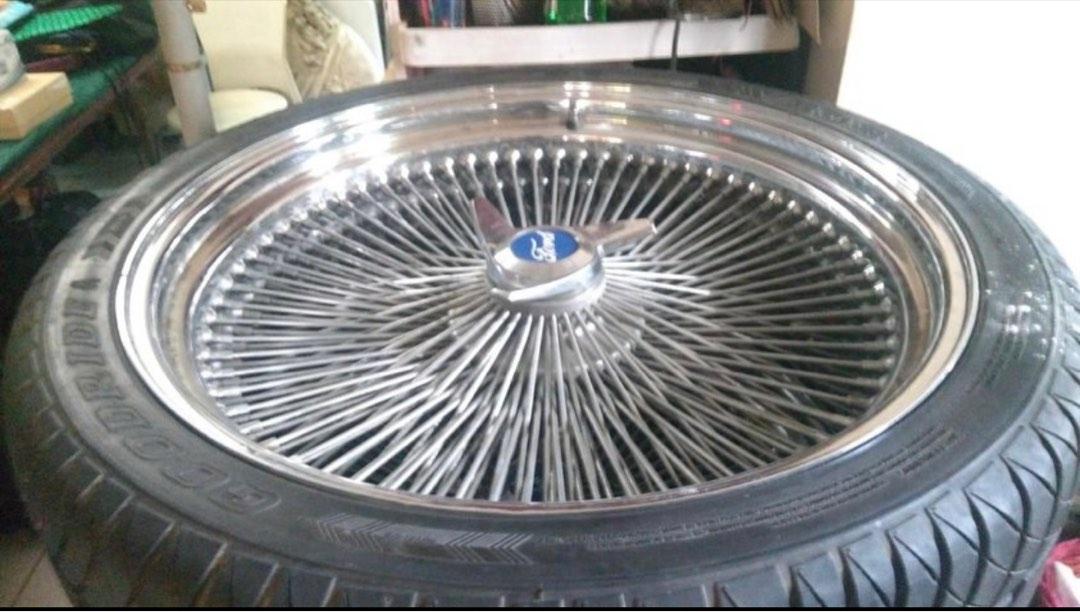 Dayton 24" wire wheels mags, Car Parts & Accessories, Mags and Tires on ...