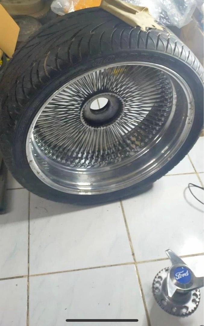 Dayton 24" wire wheels mags, Car Parts & Accessories, Mags and Tires on ...