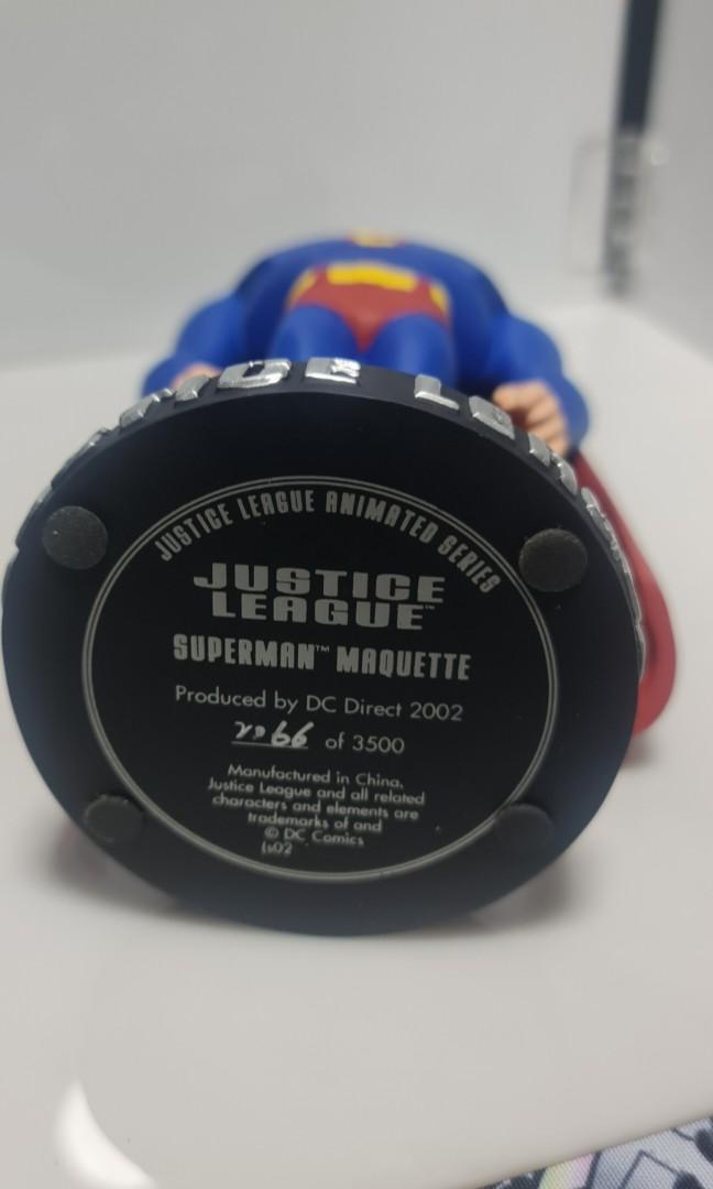 DC Comic maquette statue without box each $40 each, Hobbies & Toys ...