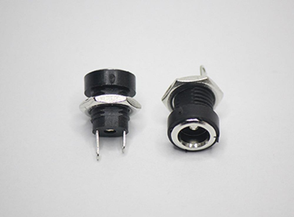 DC POWER SOCKET FEMALE, DC-022B 5.5x2.1mm 2-PIN 12V 3A, POWER SUPPLY ...