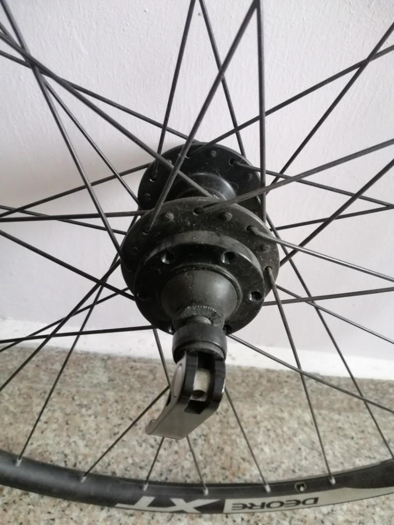 DEORE XT WHEEL, Sports Equipment, Bicycles & Parts, Parts & Accessories ...