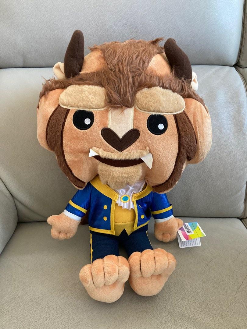 Disney Beauty and the beast 美女與野獸 野獸公仔 Beast soft toy, 興趣及遊戲, 玩具 & 遊戲類 ...